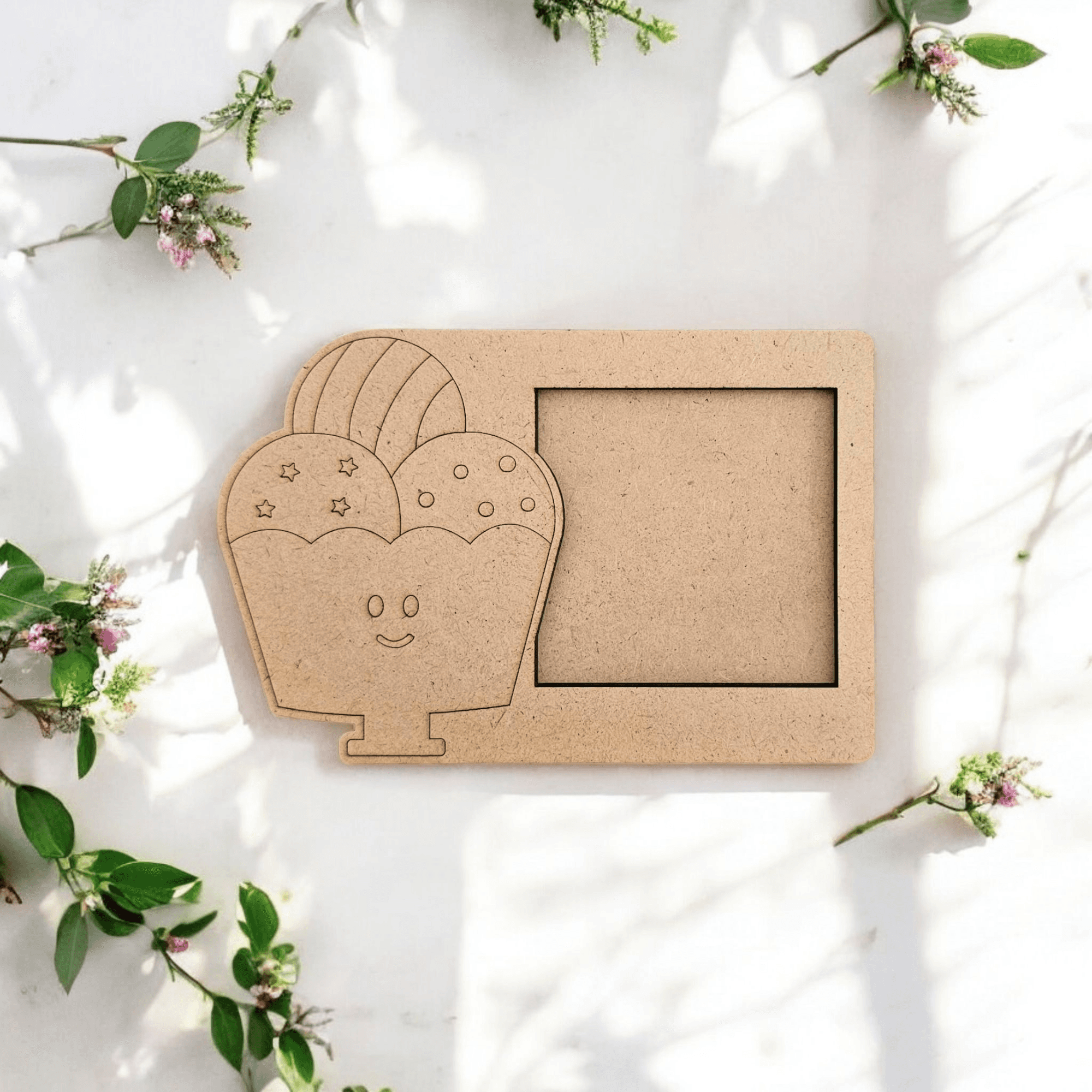 Ice Cream Photo Frame – Mdf Bazaar